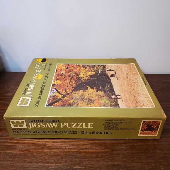 Whitman | Toys | New Vintage Whitman Puzzle 50 Piece A465 Series 237 ...
